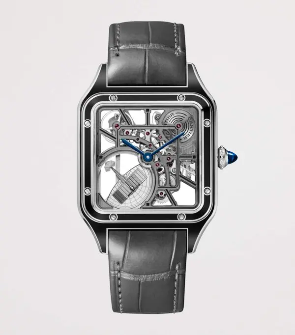Cartier Large Santos-dumont Skeleton Watch