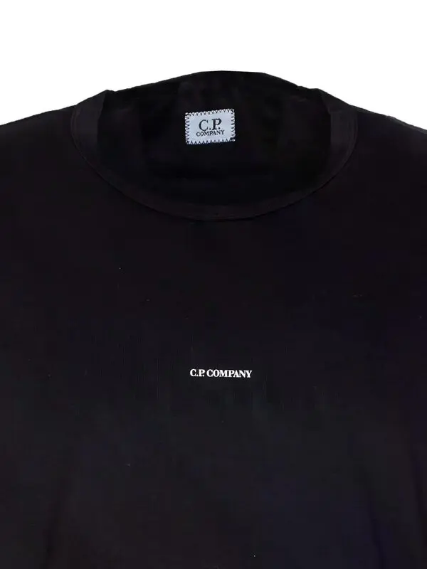 C.P. COMPANY Logo-detail Crew-neck T-shirt