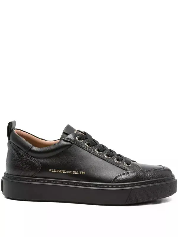 ALEXANDER SMITH Bond Leather Lace-up Sneakers