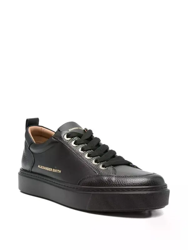 ALEXANDER SMITH Bond Leather Lace-up Sneakers