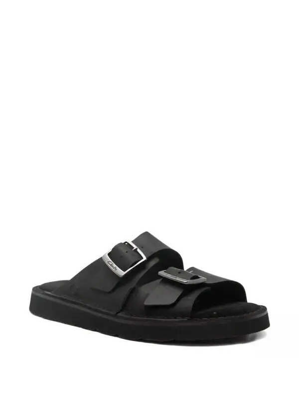 Clarks Solsbury Double-buckle Sandals