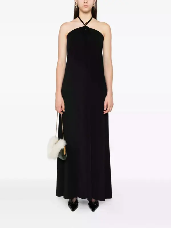 Moschino Halterneck Maxi Day Dress