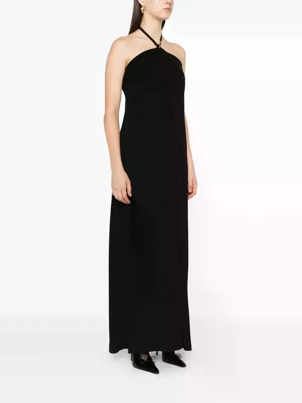 Moschino Halterneck Maxi Day Dress