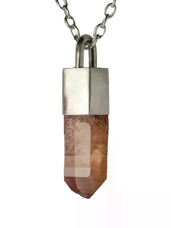 PARTS OF FOUR Sterling Talisman Quartz Necklace - Silver