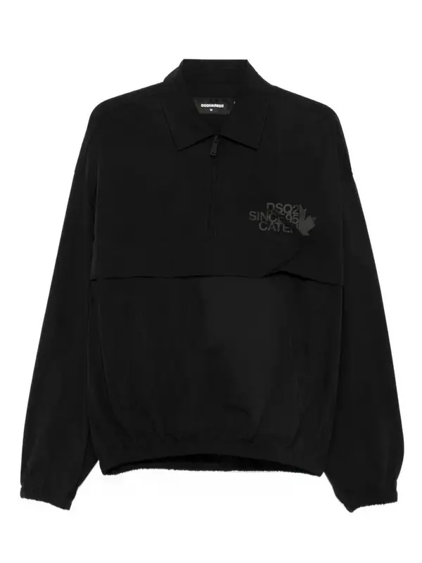 Dsquared2 Panelled Half-zip Sweatshirt