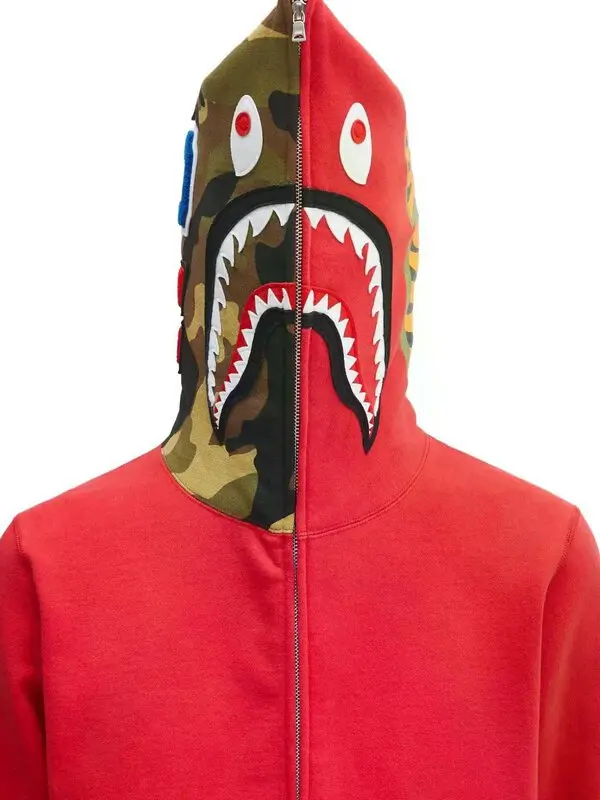 A BATHING APE Hooded Zip-up Sweatshirt