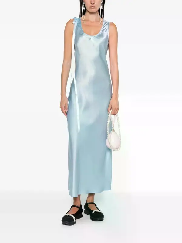 Simone Rocha Bow-detail Silk Dress