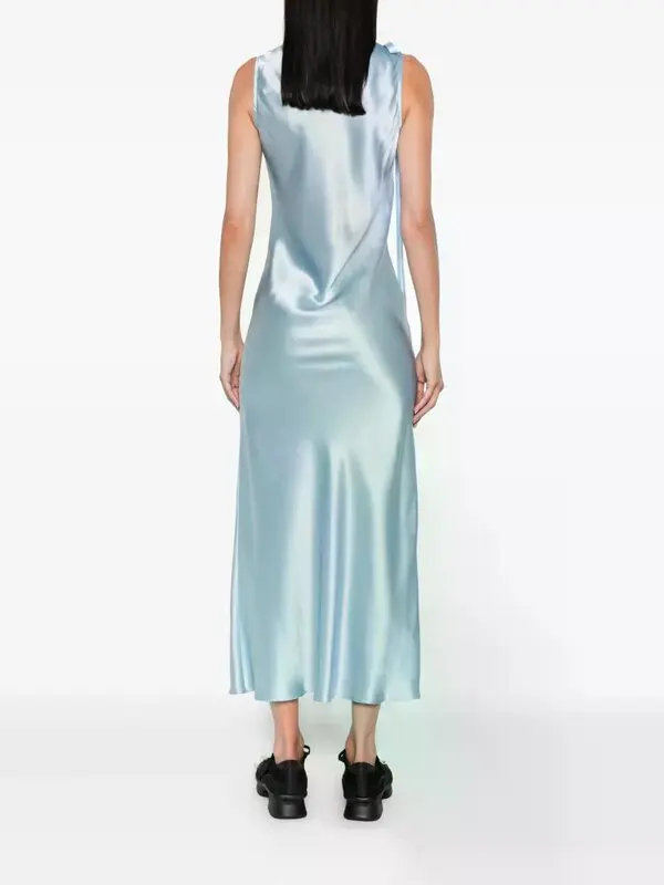 Simone Rocha Bow-detail Silk Dress