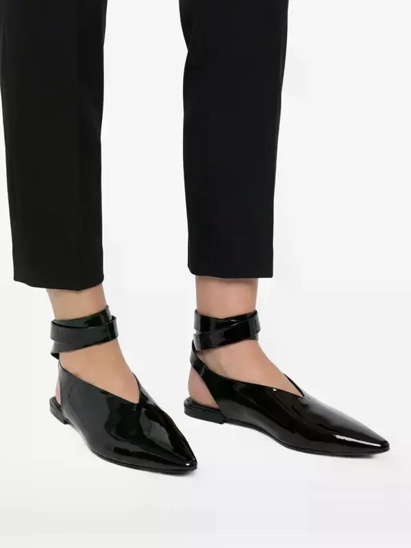 A.emery Maude Flat Pumps - Black