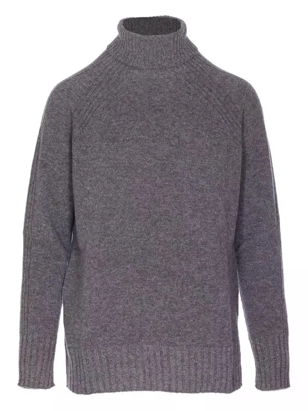 TWINSET High-neck Sweater - Grey