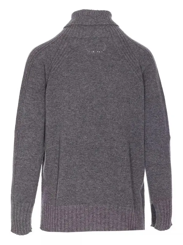 TWINSET High-neck Sweater - Grey