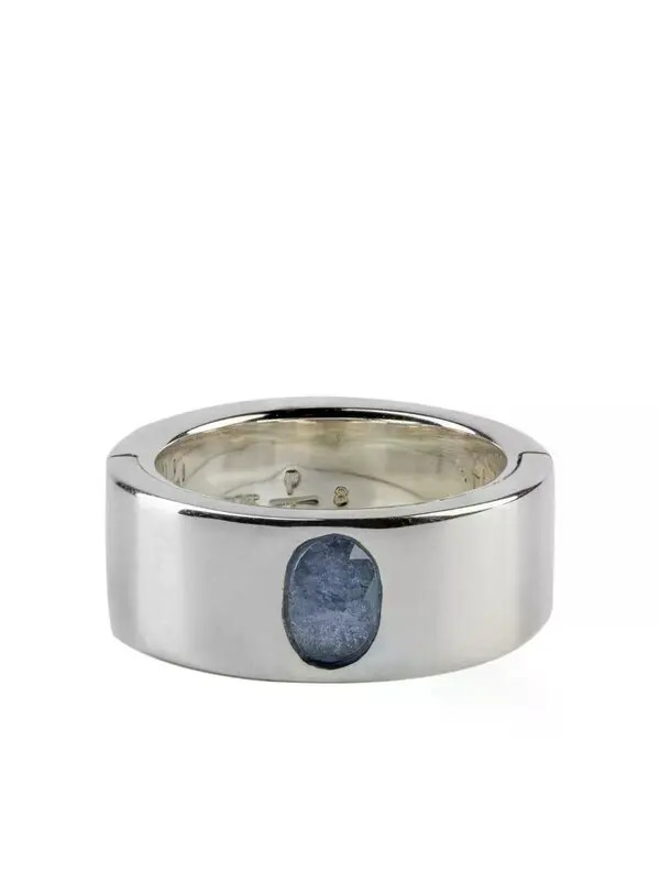 PARTS OF FOUR Sterling-sistema Tanzanite Ring - Silver