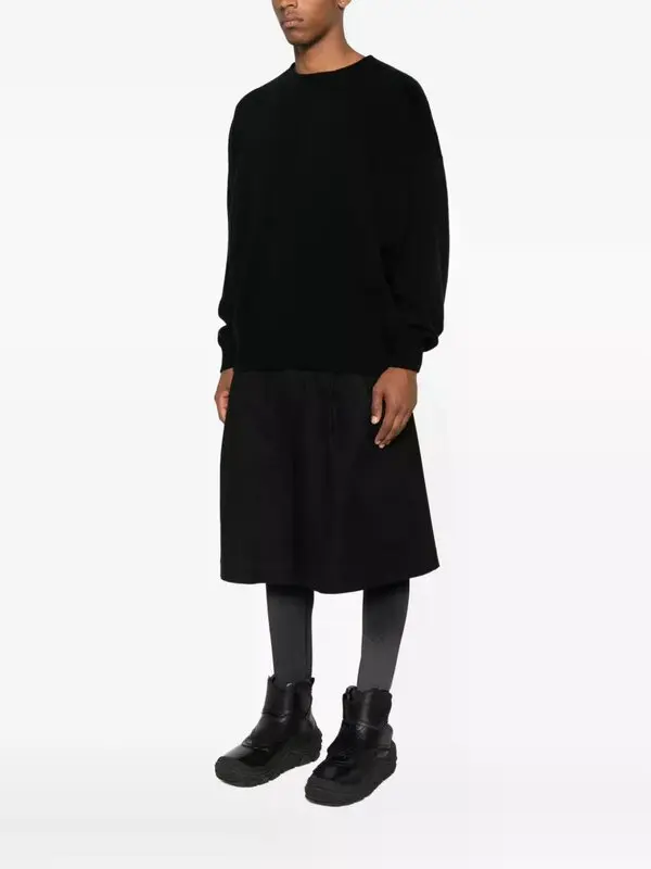 Fear Of God Crew-neck Wool Sweater - Black