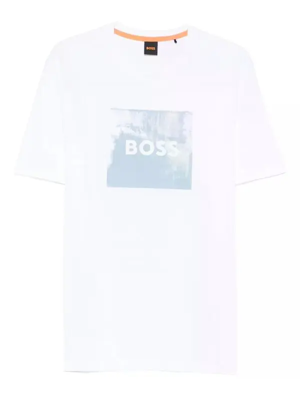 BOSS Logo-print T-shirt - White