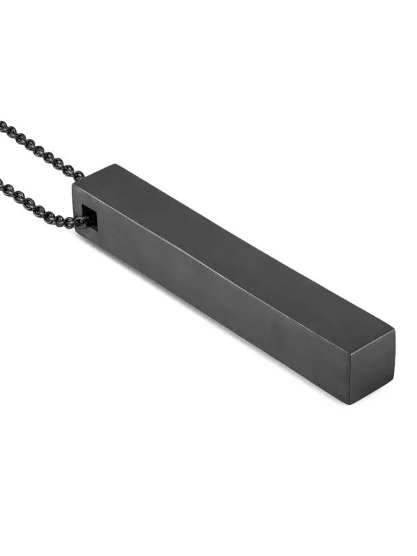 PARTS OF FOUR Sterling Silver Cuboid Necklace