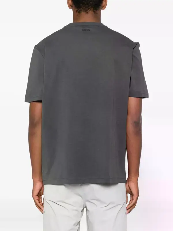 BOSS Logo-print Cotton T-shirt
