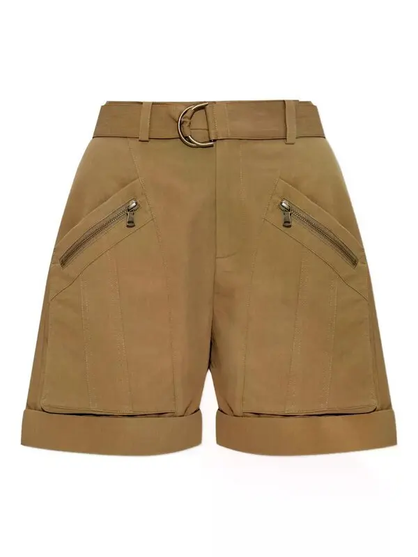 IRO PARIS Belted Shorts