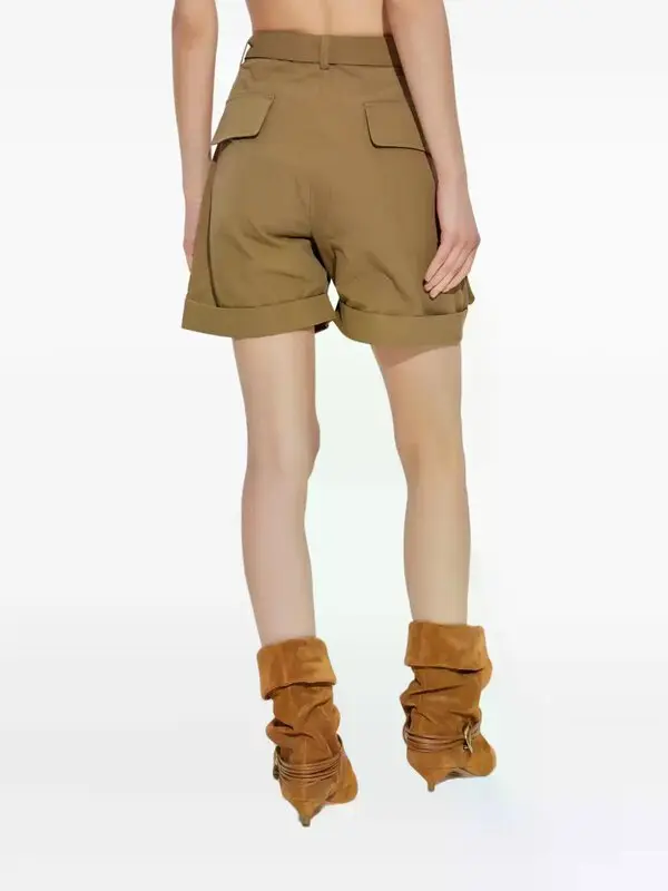 IRO PARIS Belted Shorts