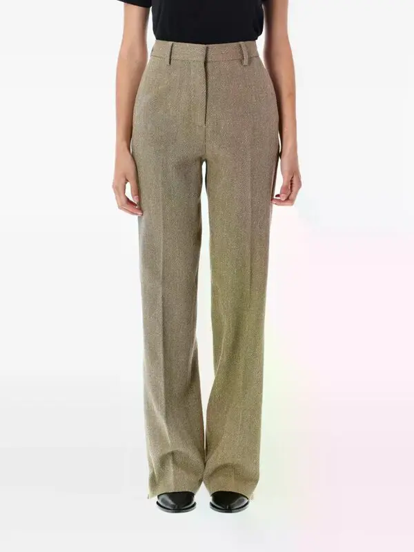 GOLDEN GOOSE Herringbone Trousers