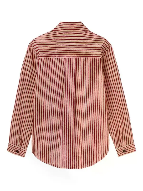 La DoubleJ Striped Button-down Shirt