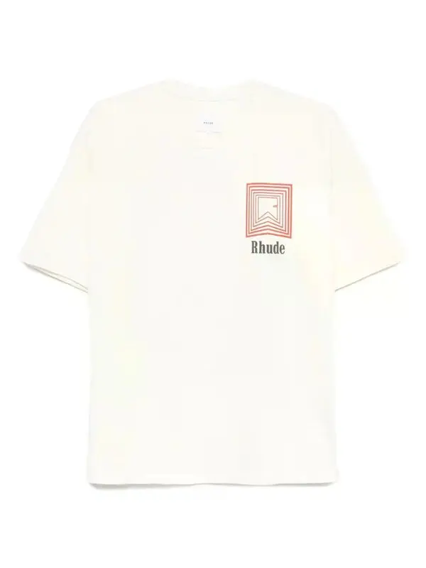 Rhude Graphic-print T-shirt - White