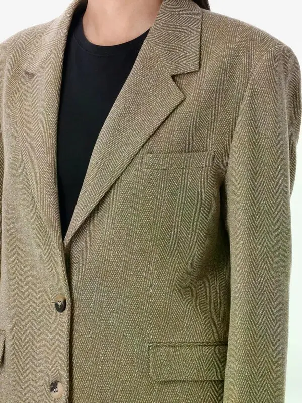 GOLDEN GOOSE Herringbone Blazer