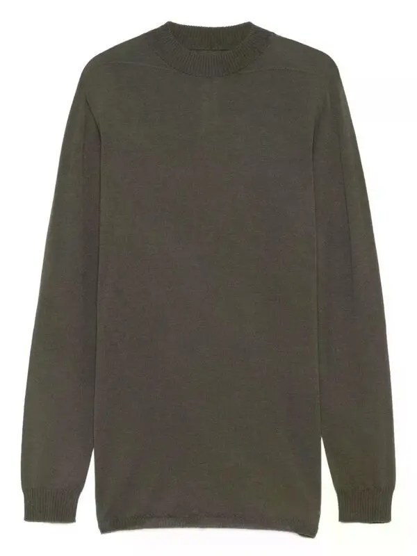 Rick Owens Lupetto High-neck Wool Sweater