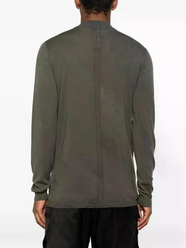 Rick Owens Lupetto High-neck Wool Sweater