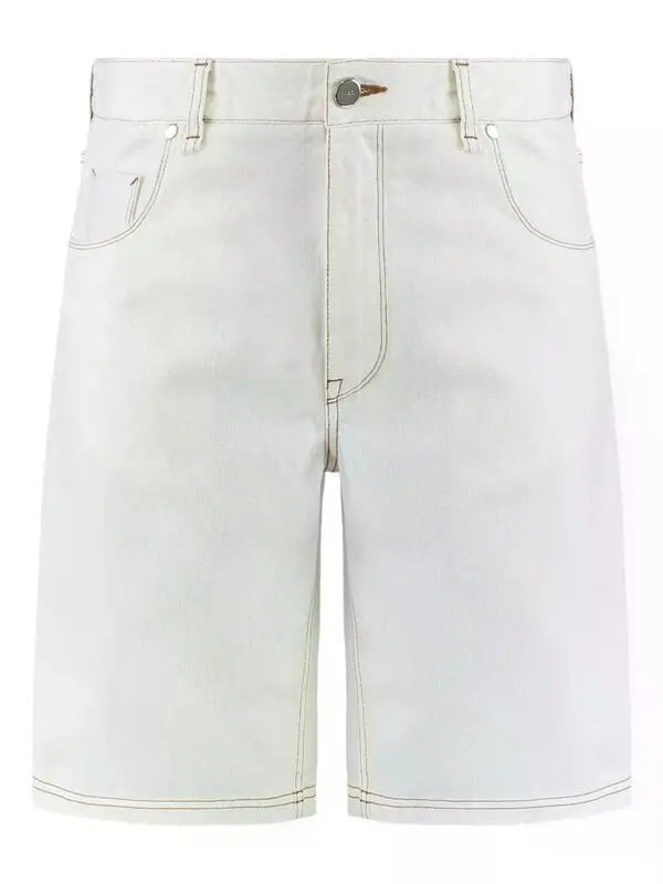 Fendi Denim Shorts - White