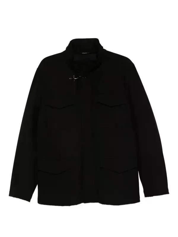 FAY Flap-pocket Jacket With Toggle Fastening