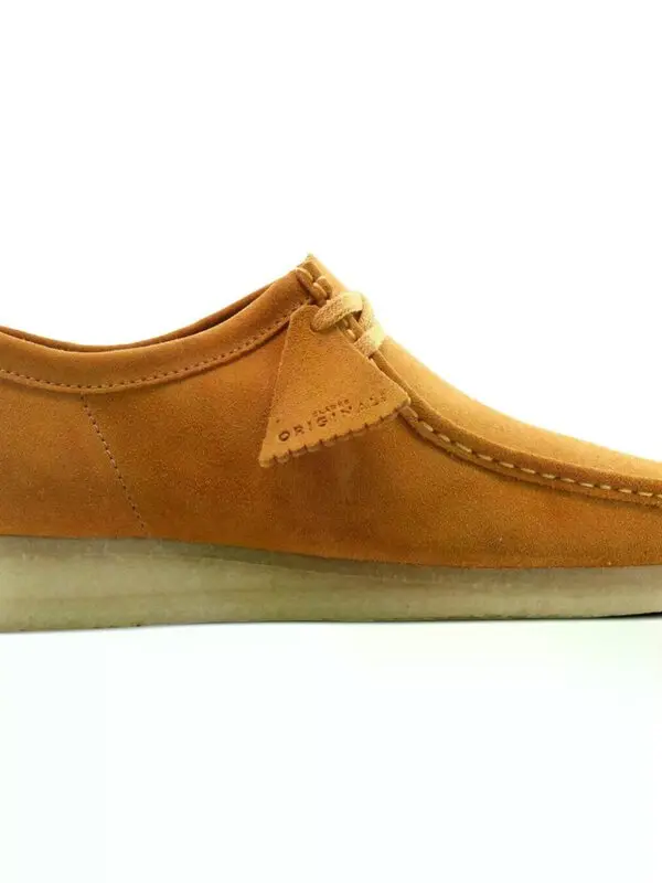 Clarks Wallabee Tumeric Suede Desert Boots