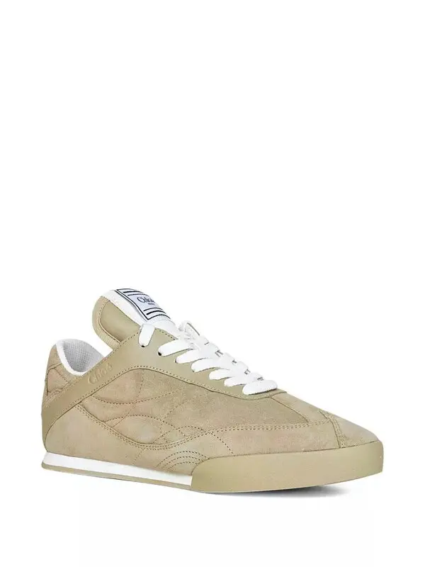 Chloé Kick Suede Sneakers