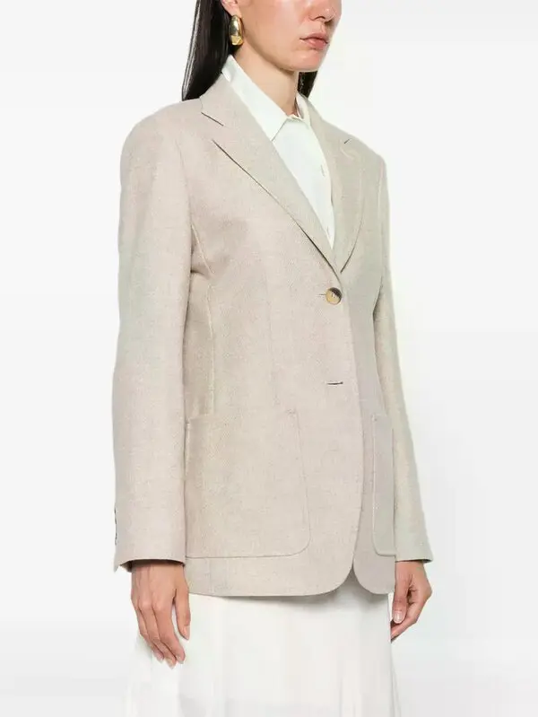 Max Mara Single-breasted Blazer - Neutrals