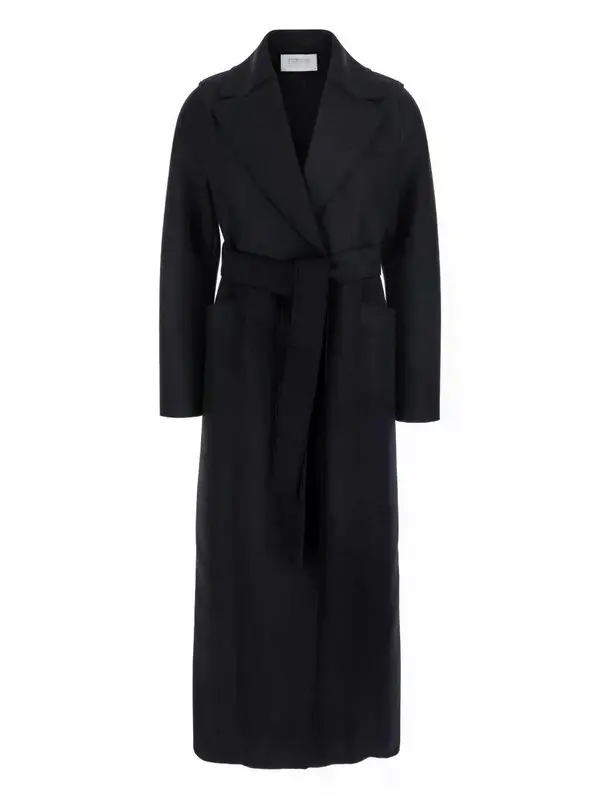 Harris Wharf London Belted Lapels Coat