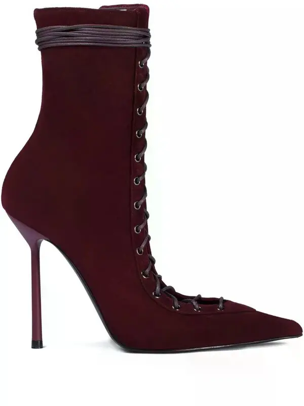 LE SILLA 120mm Colette Ankle Boots - Red