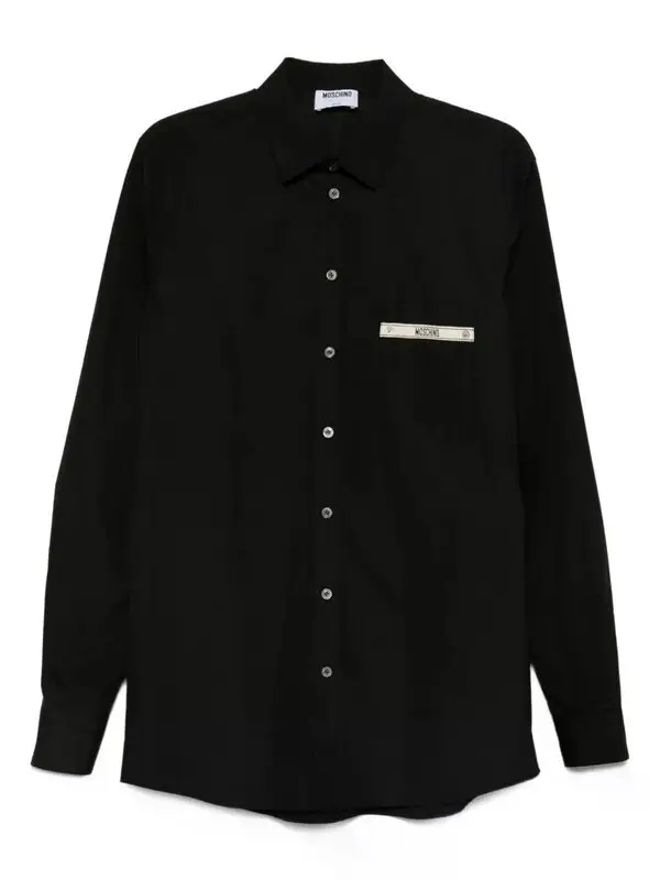 Moschino Logo-detail Pocket Shirt