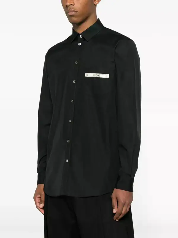 Moschino Logo-detail Pocket Shirt