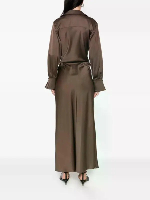 Simkhai Maxi Wrap-front Dress