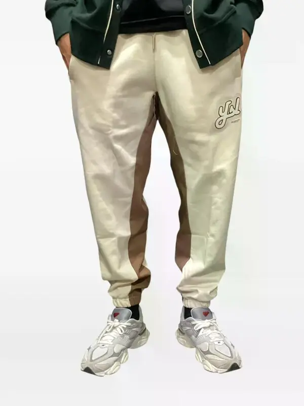 YES LONDON Two-tone Panelled Track Pants