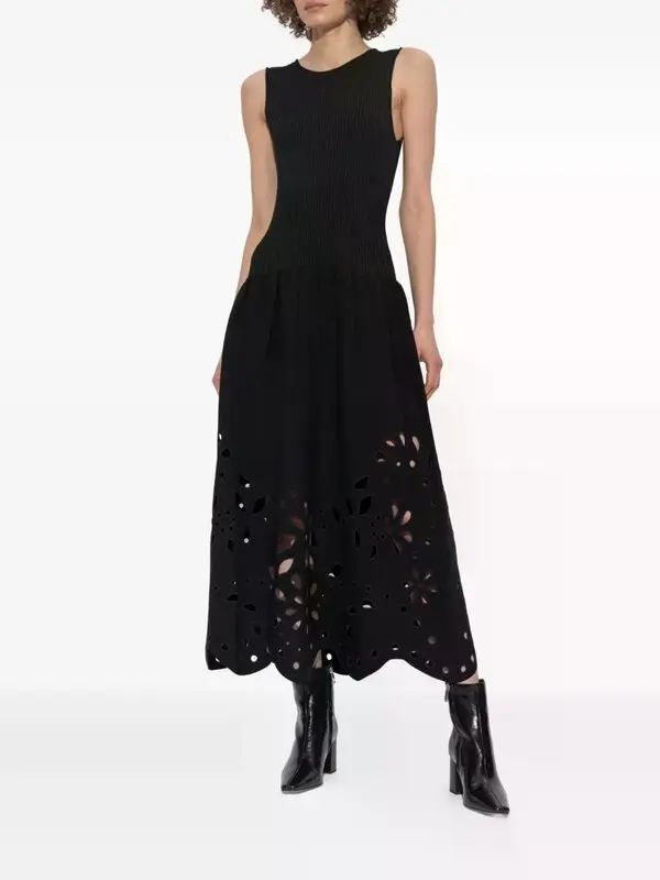 Ulla Johnson Floral-cutout Hem Dress