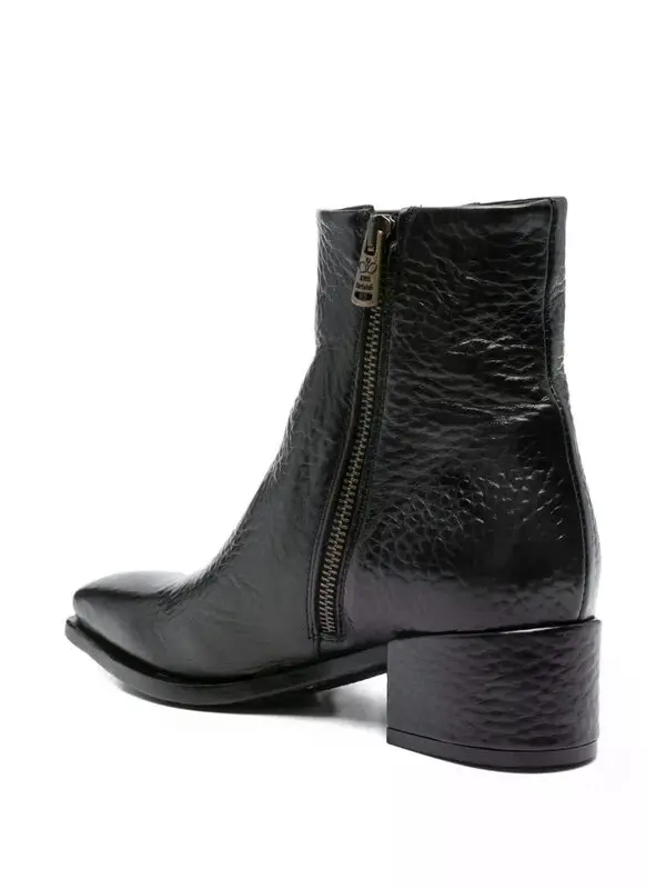 KING TARTUFOLI 50mm Leather Zipped Boots