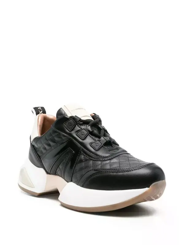 ALEXANDER SMITH Marble Leather Sneakers
