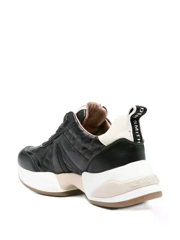 ALEXANDER SMITH Marble Leather Sneakers