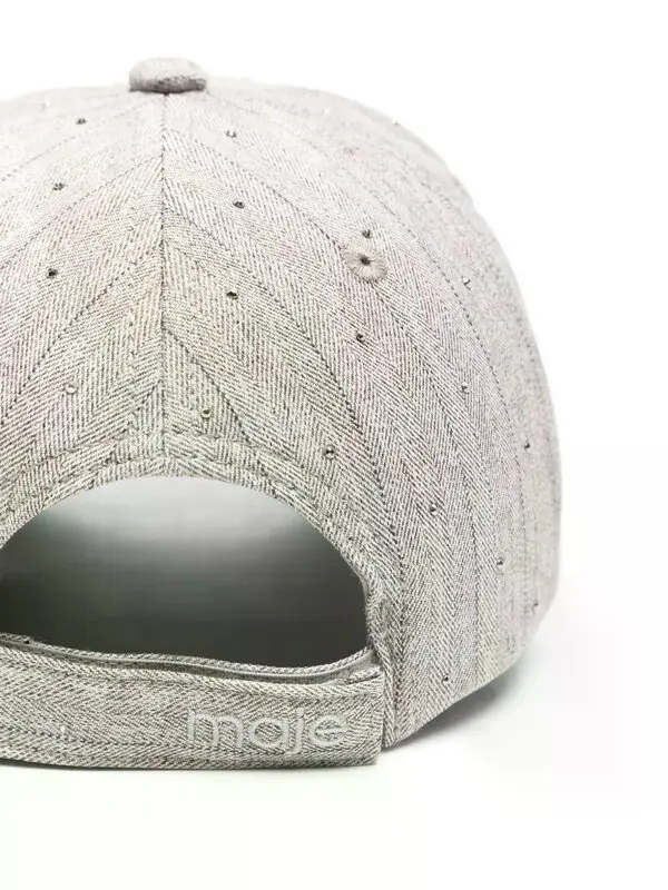 Maje Embellished Baseball Cap