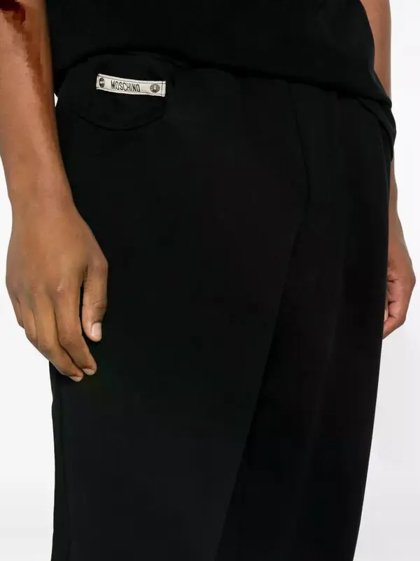 Moschino Zip-pocket Cuffed Trousers