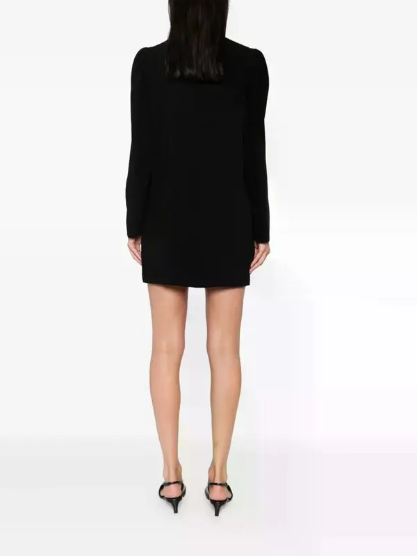 Max Mara High-neck Long-sleeve Dress