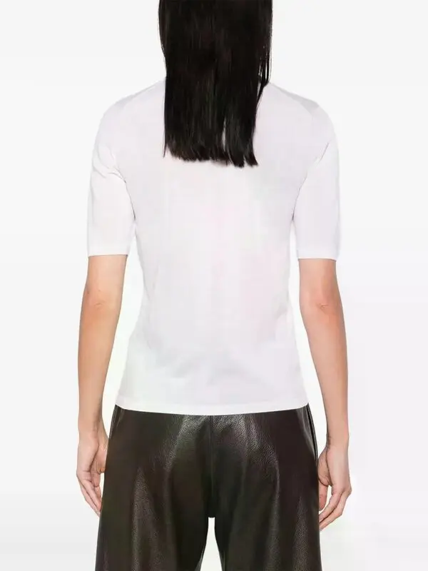 Max Mara Short-sleeve Wool Top