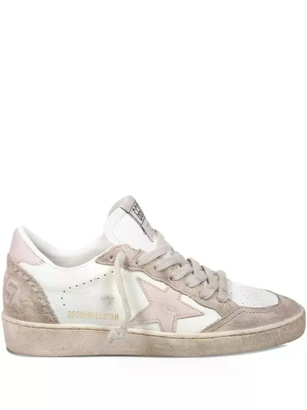 GOLDEN GOOSE Ball Star Suede-panel Sneakers