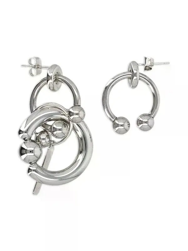 JUSTINE CLENQUET Dolly Earrings - Silver