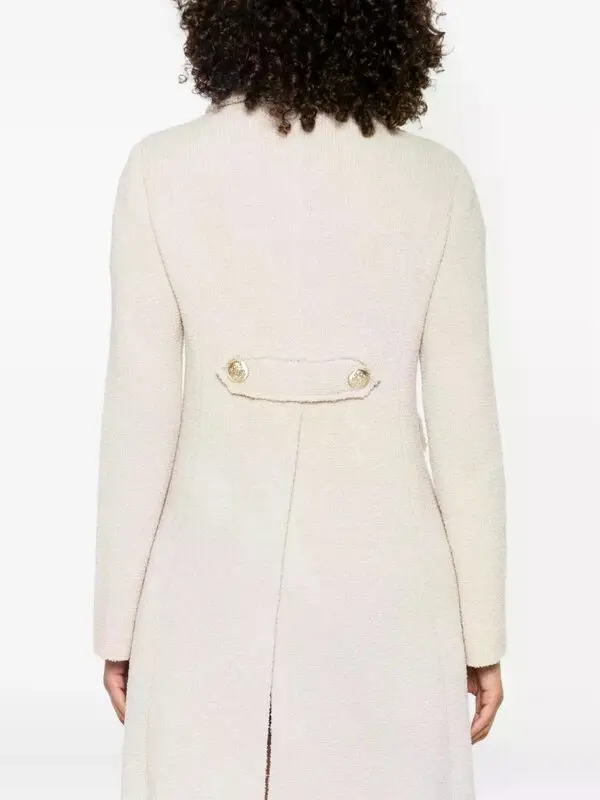 CHARLOTT Single-breasted Flap-pocket Coat